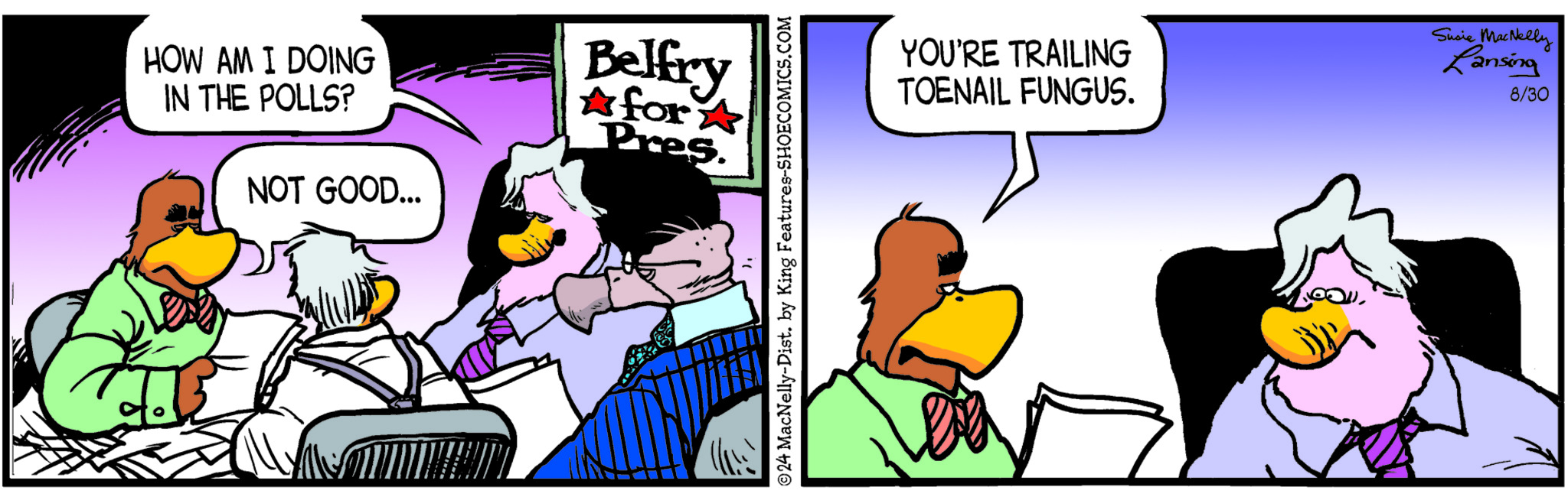 Shoe Comic Strip 2024-08-30 | Comics Kingdom