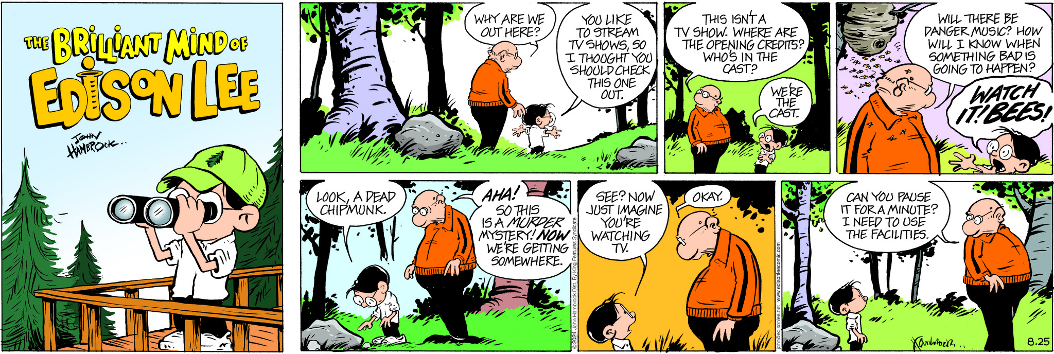 The Brilliant Mind Of Edison Lee Comic Strip 2024-08-25 | Comics Kingdom
