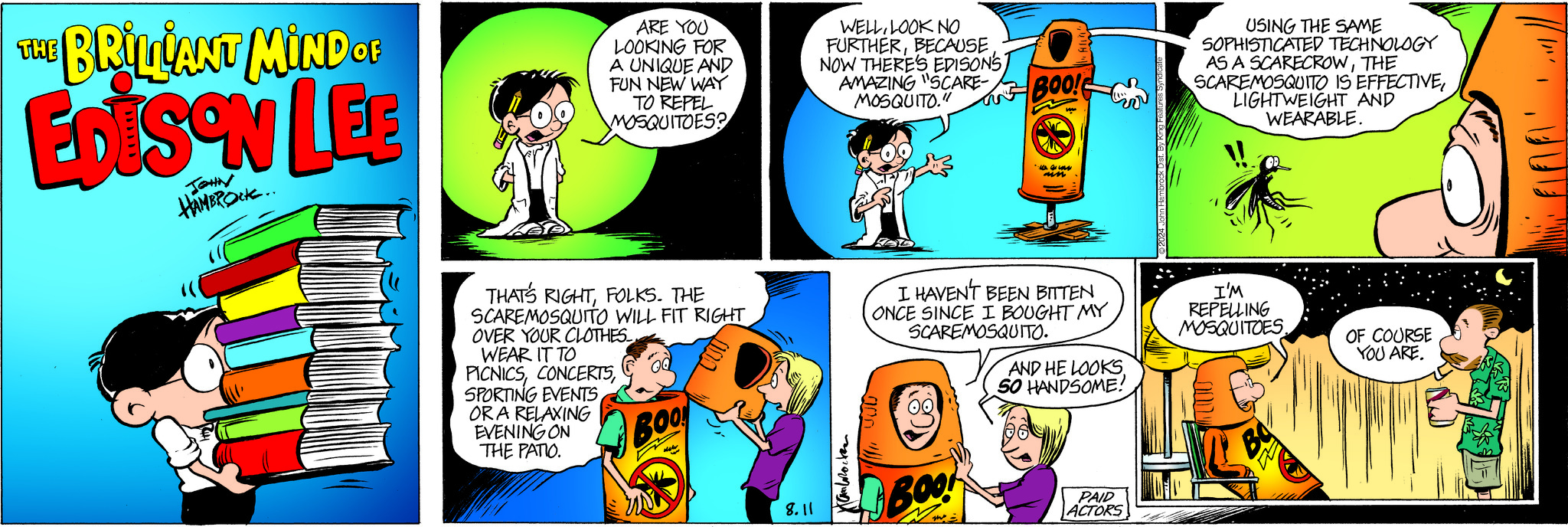 The Brilliant Mind Of Edison Lee Comic Strip 2024-08-11 | Comics Kingdom
