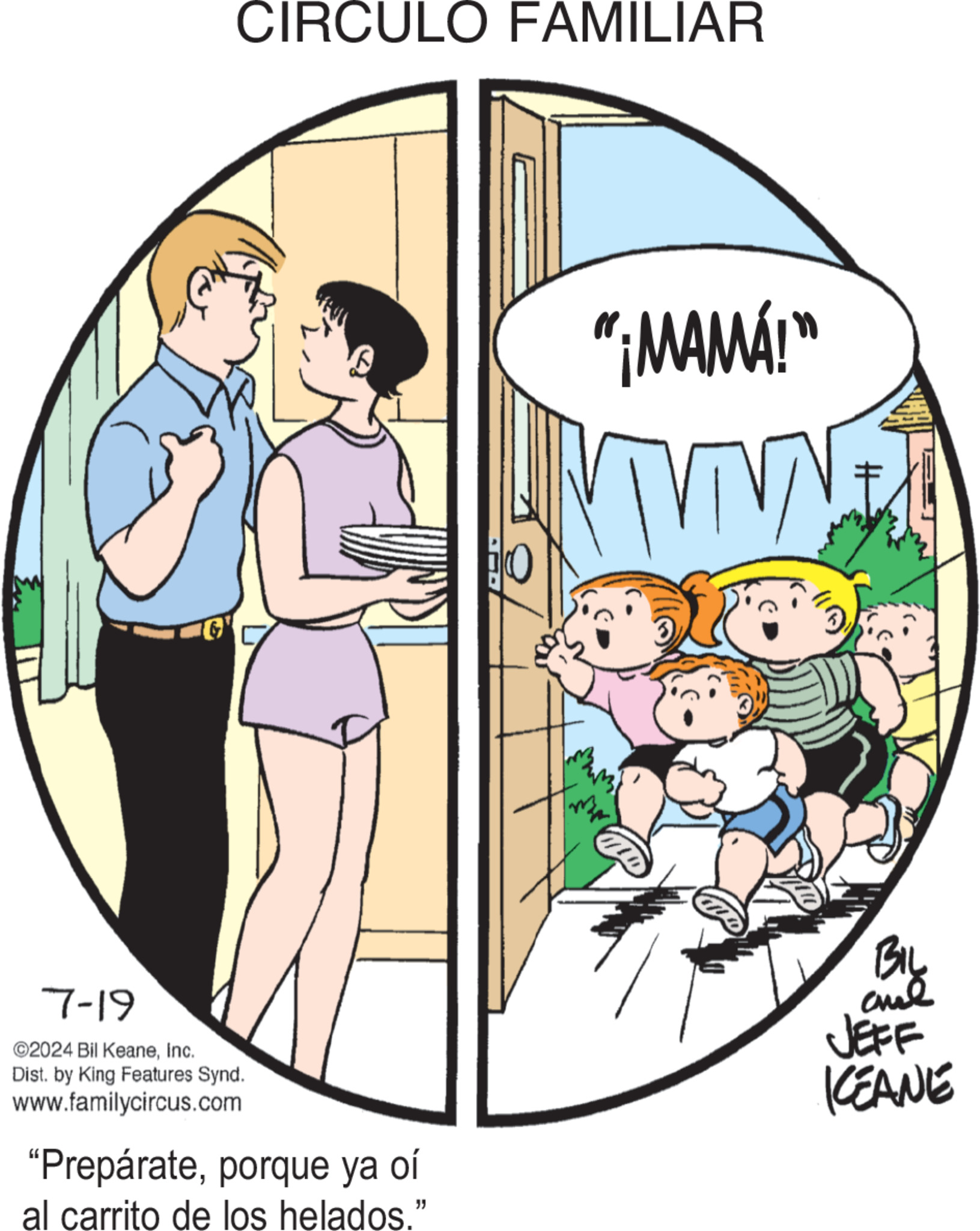 The Family Circus Comic Strip 2024-08-09 | Comics Kingdom