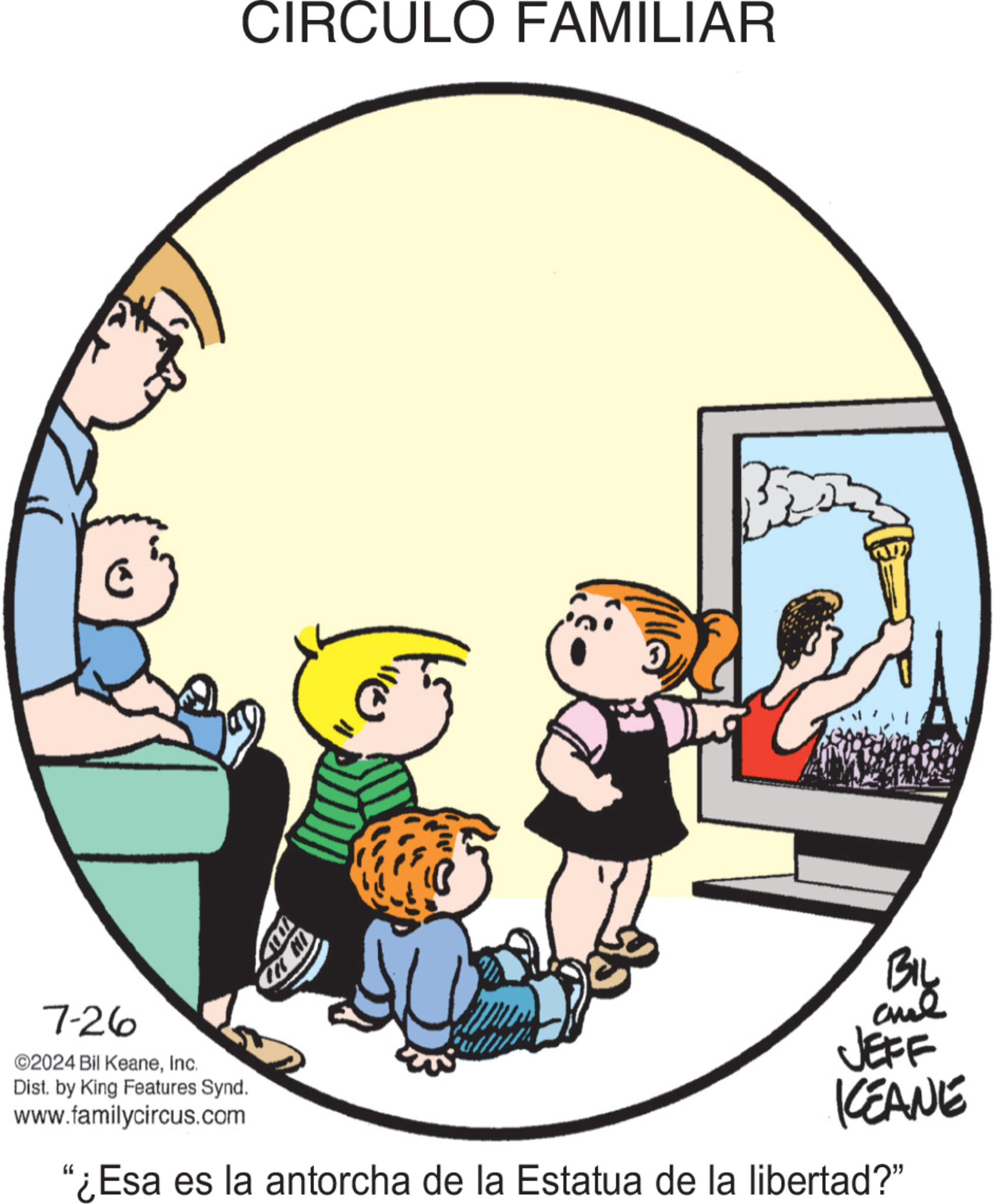 The Family Circus Comic Strip 2024-08-16 | Comics Kingdom