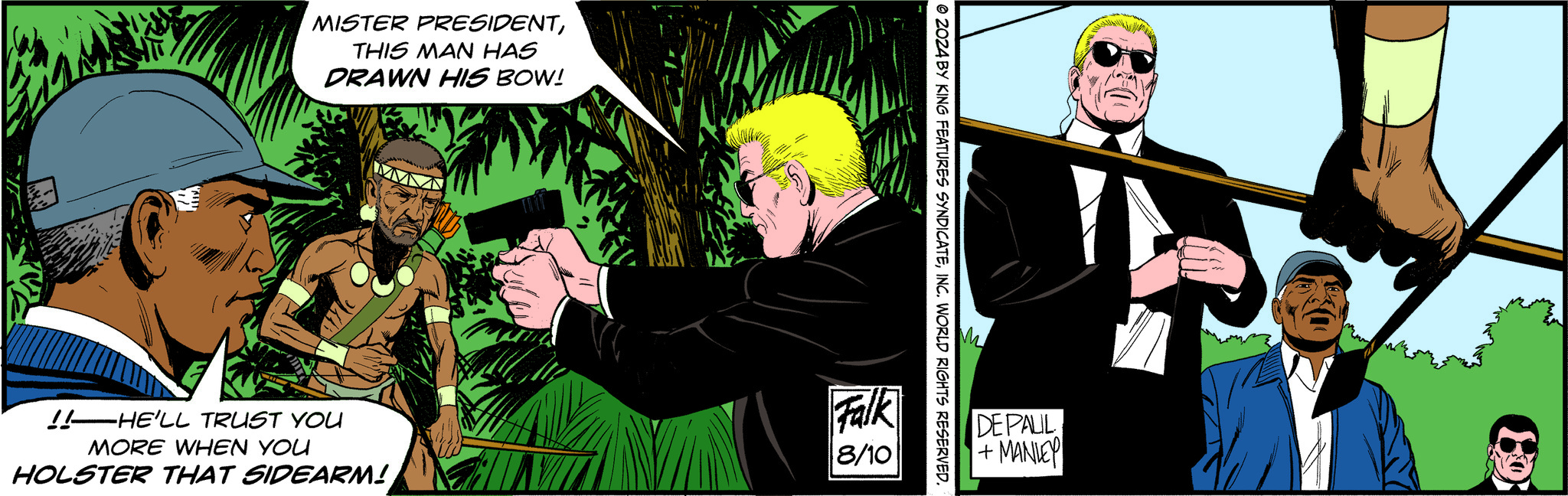The Phantom Comic Strip 2024-08-10 | Comics Kingdom