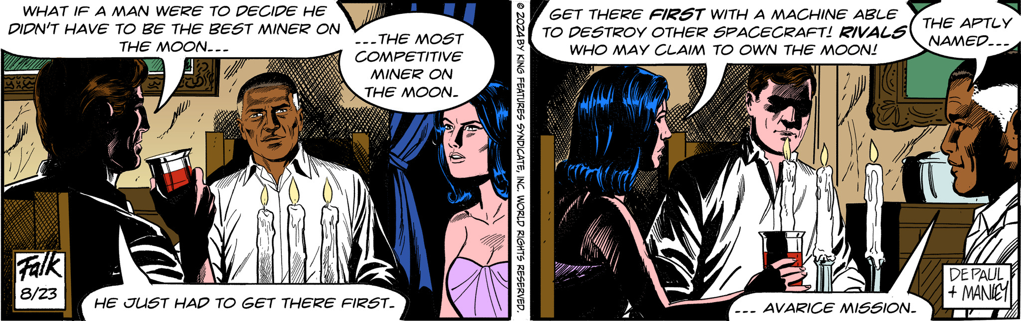 The Phantom Comic Strip 2024-08-23 | Comics Kingdom