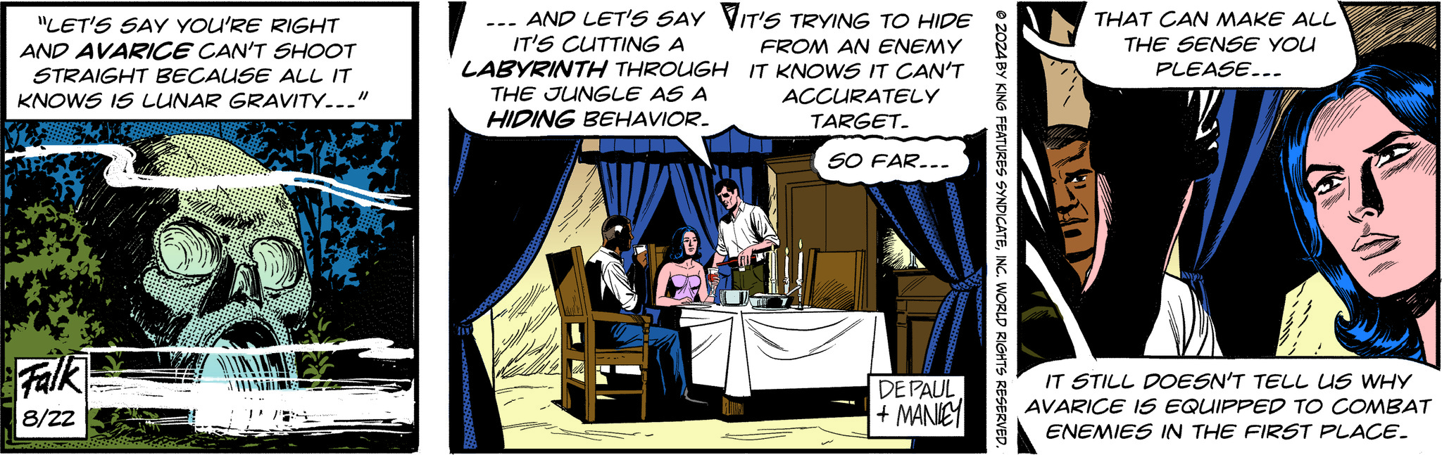 The Phantom Comic Strip 2024-08-22 | Comics Kingdom