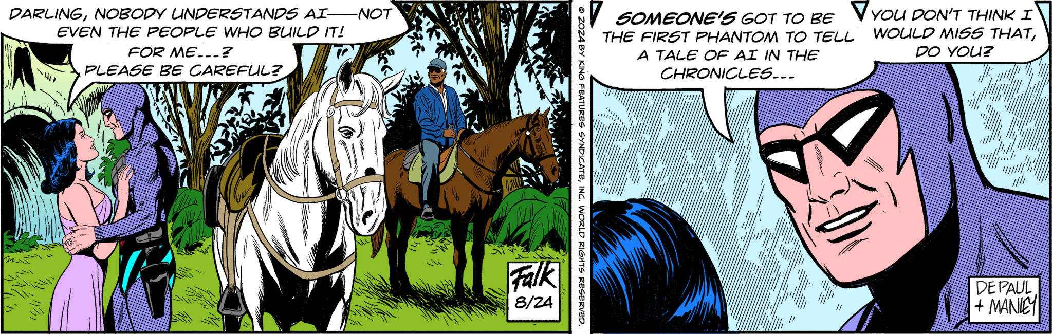 The Phantom Comic Strip 2024-08-24 | Comics Kingdom