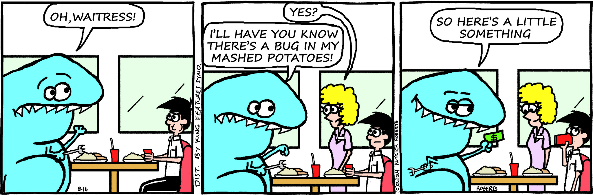 Todd The Dinosaur Comic Strip 2024-08-16 | Comics Kingdom