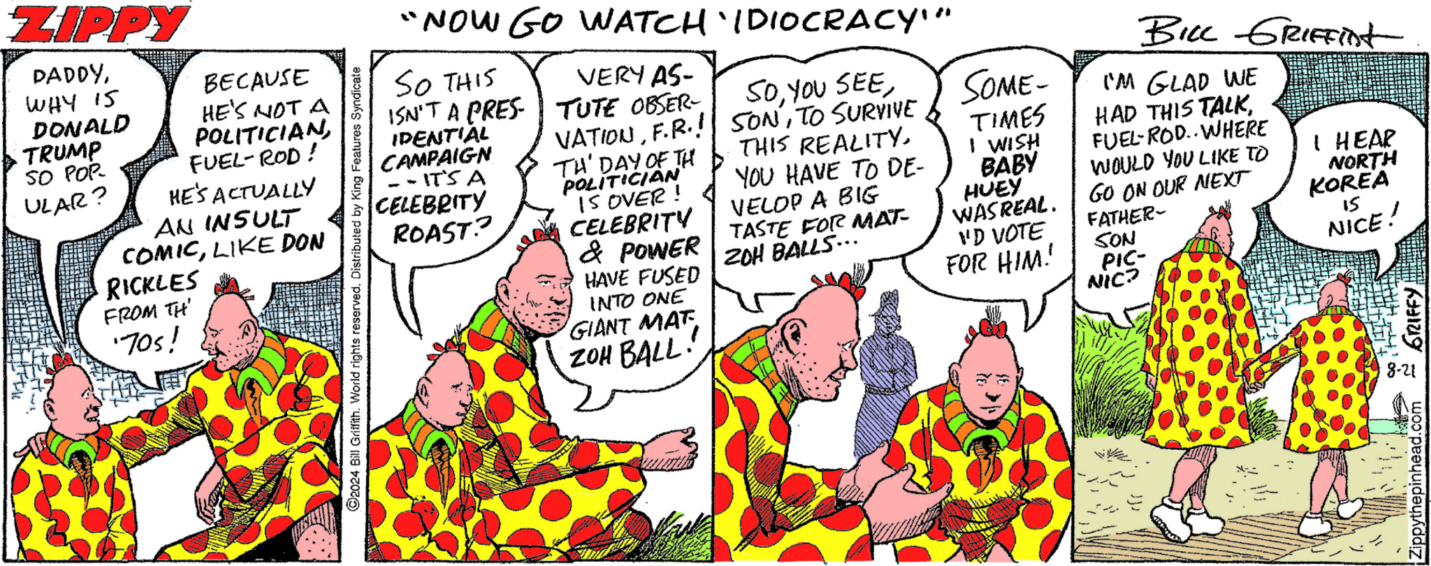 Zippy The Pinhead Comic Strip 2024-08-21 | Comics Kingdom