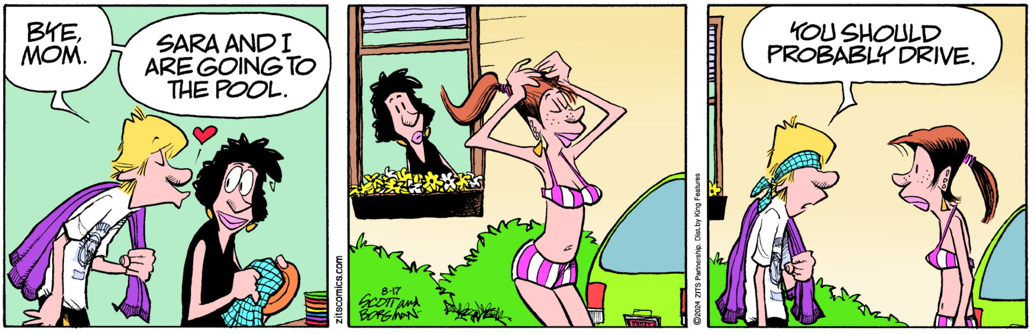 Zits Comic Strip 2024 08 17 Comics Kingdom