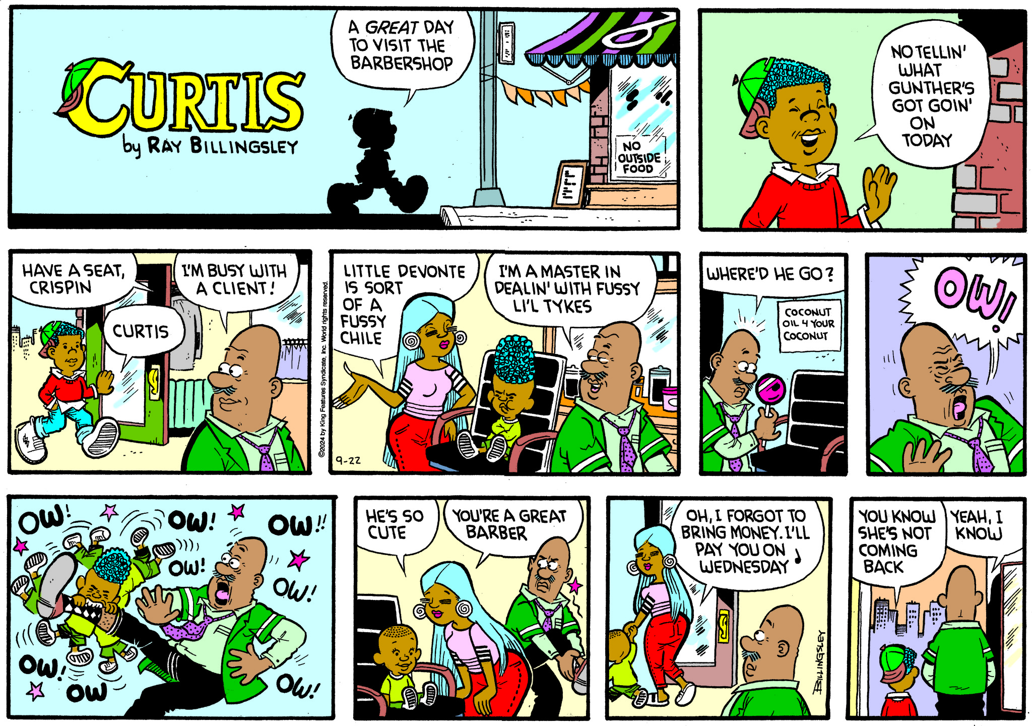 Curtis Comic Strip 2024-09-22 | Comics Kingdom