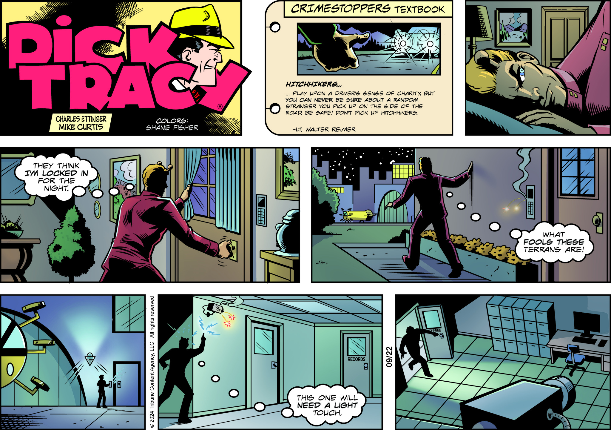 Dick Tracy Comic Strip 2024-09-22 | Comics Kingdom