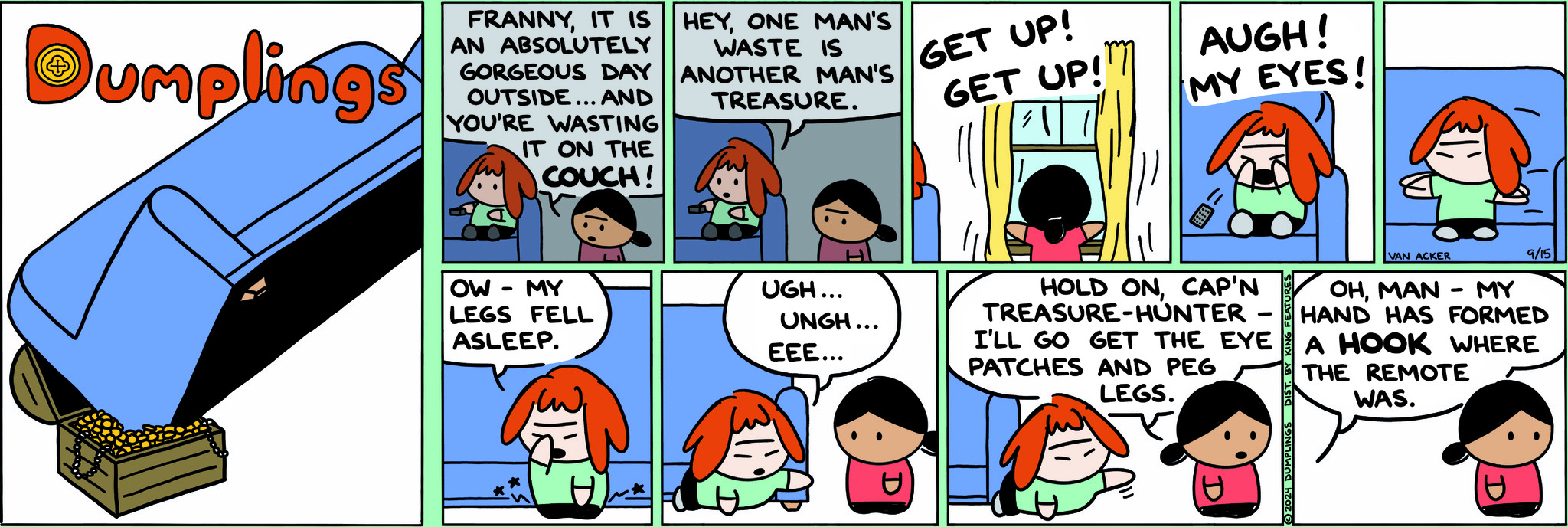 Dumplings Comic Strip 2024-09-15 | Comics Kingdom