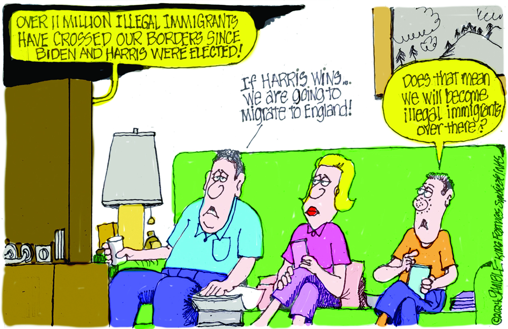 Ed Gamble Comic Strip 2024-09-13 | Comics Kingdom