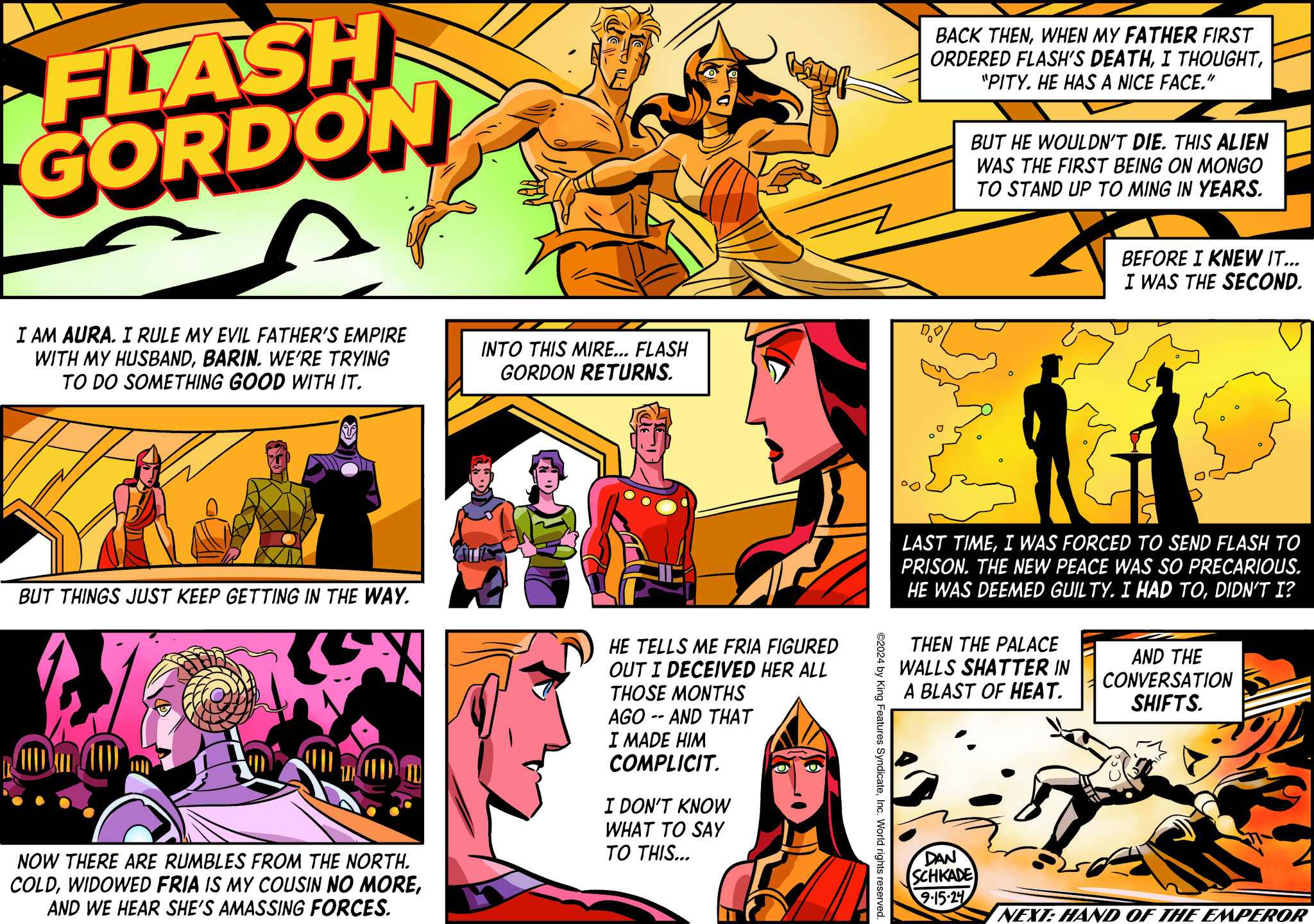 Flash Gordon Comic Strip 2024-09-15 | Comics Kingdom