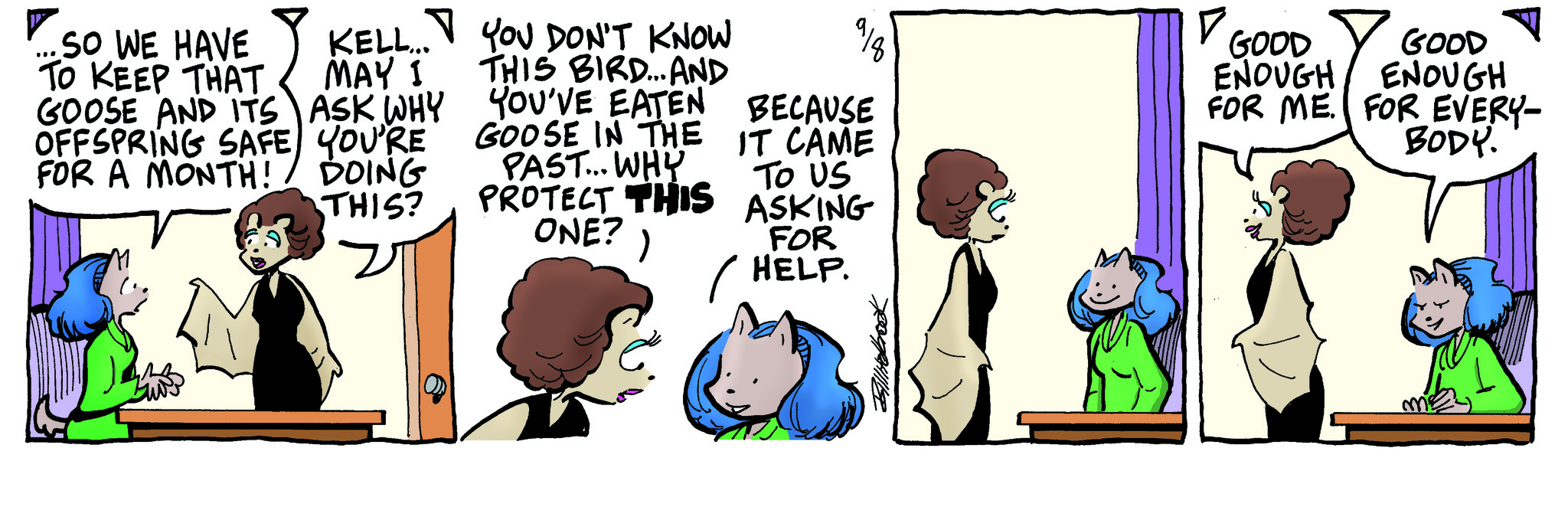 Kevin and Kell Comic Strip 2024-09-07 | Comics Kingdom