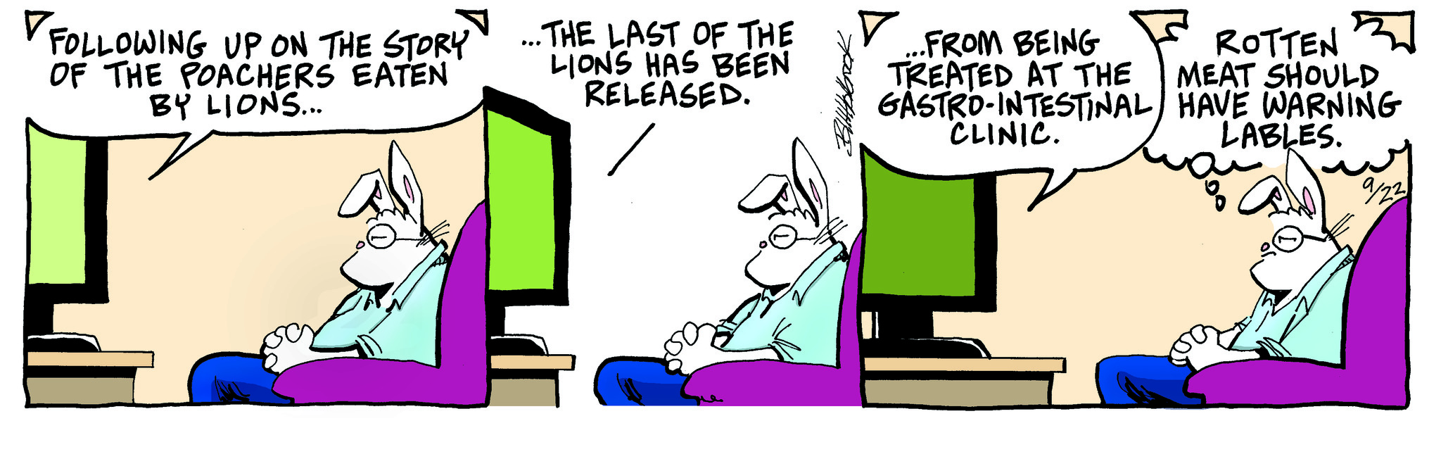 Kevin and Kell Comic Strip 2024-09-21 | Comics Kingdom