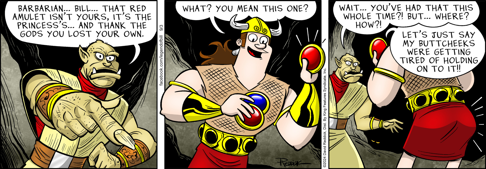 Legend of Bill Comic Strip 2024-09-03 | Comics Kingdom
