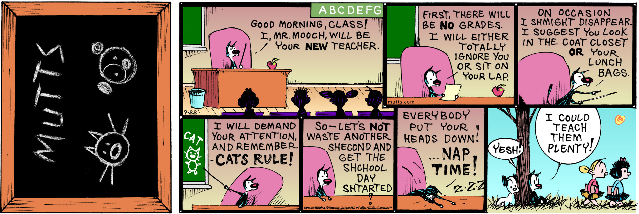 Mutts Comic Strip 2024-09-22 | Comics Kingdom
