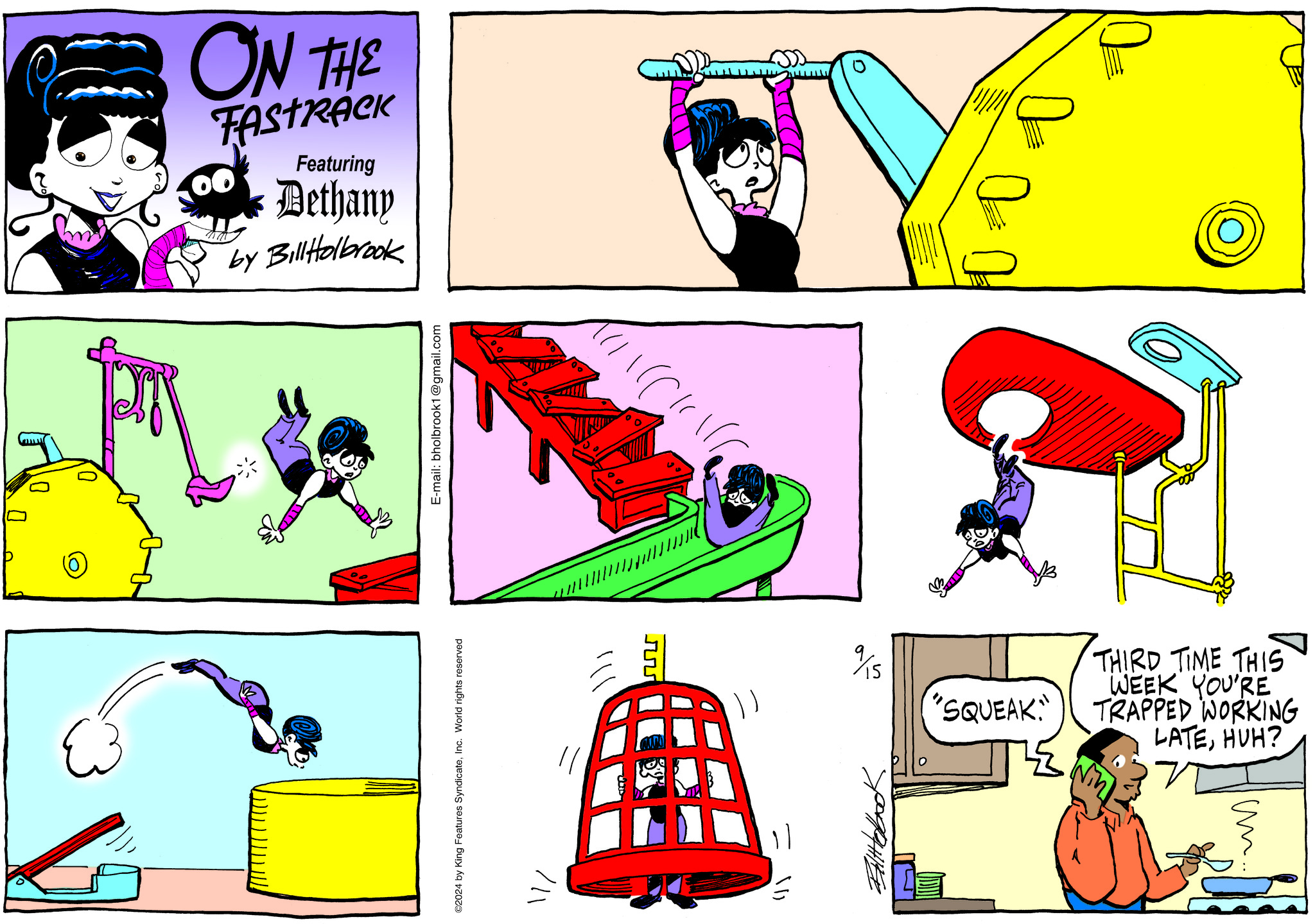 On The Fastrack Comic Strip 2024-09-15 | Comics Kingdom