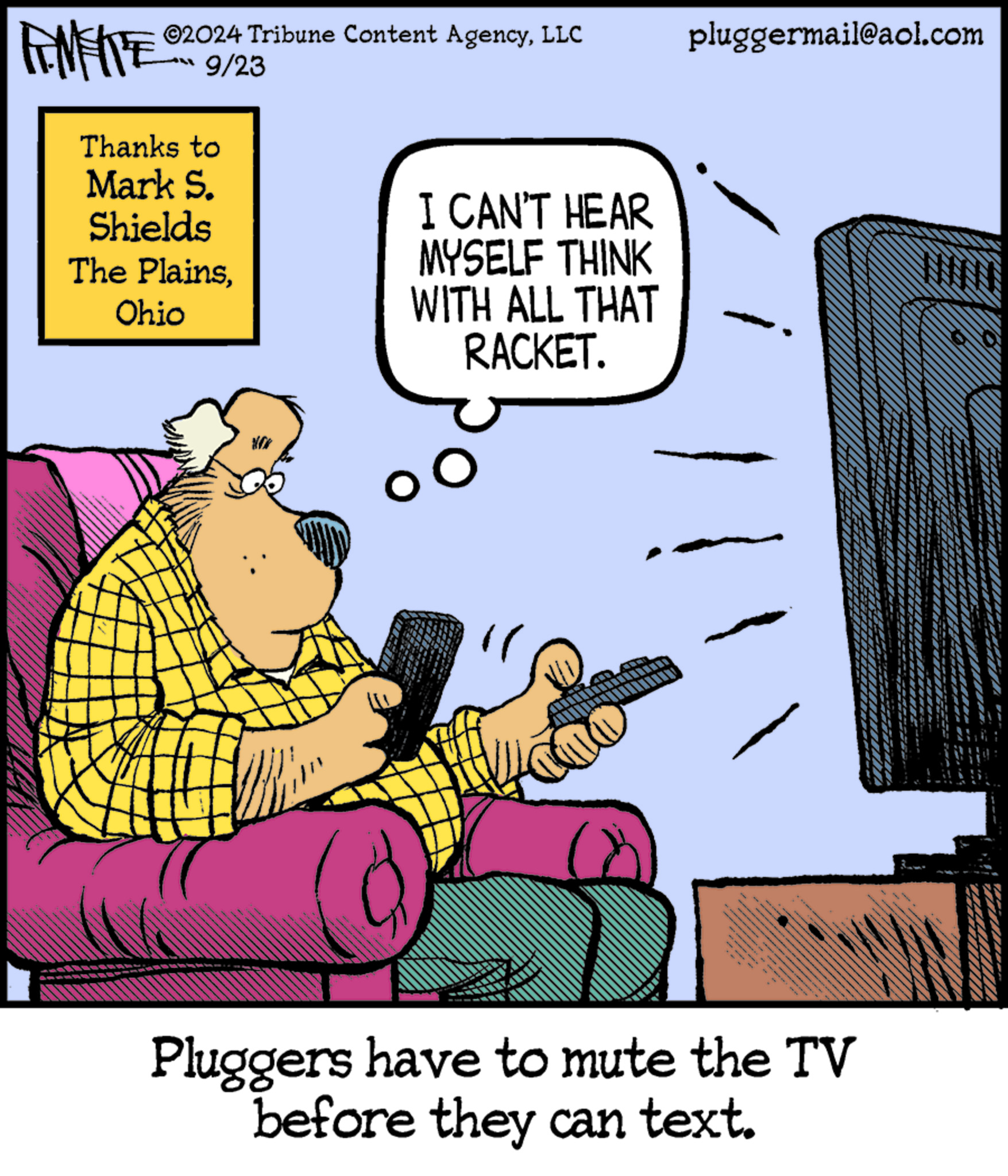Pluggers Comic Strip 2024-09-23 | Comics Kingdom