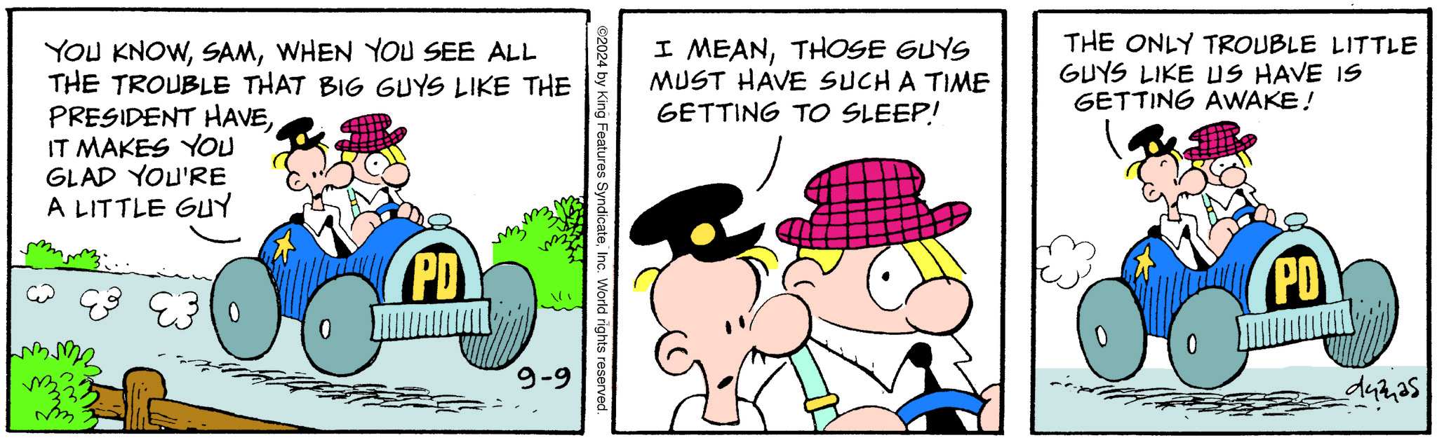 Sam And Silo Comic Strip 2024-09-09 | Comics Kingdom