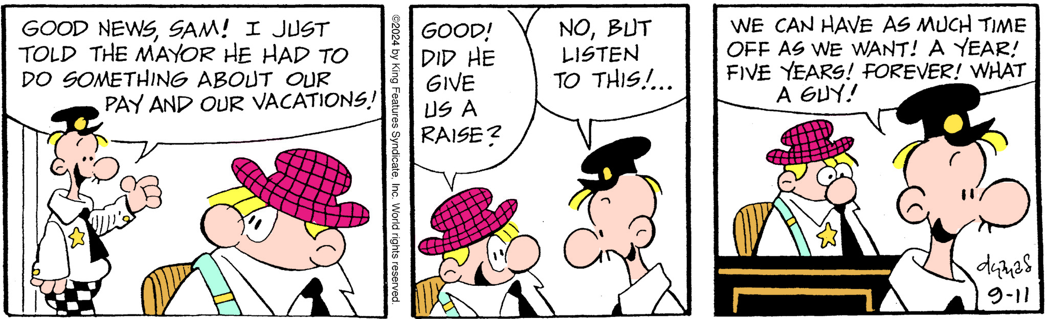 Sam And Silo Comic Strip 2024-09-11 | Comics Kingdom