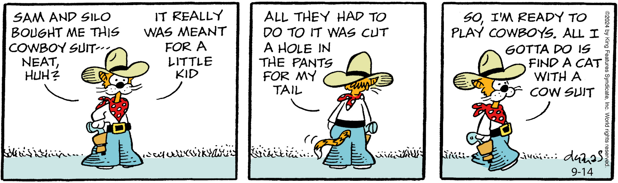 Sam And Silo Comic Strip 2024-09-14 | Comics Kingdom
