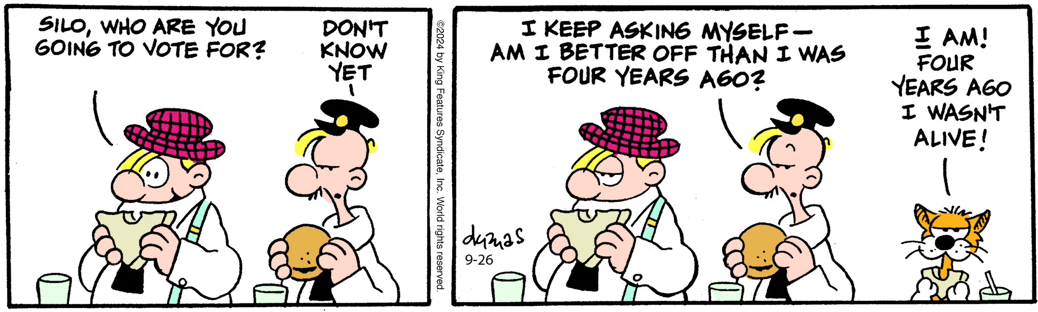 Sam And Silo Comic Strip 2024-09-26 | Comics Kingdom
