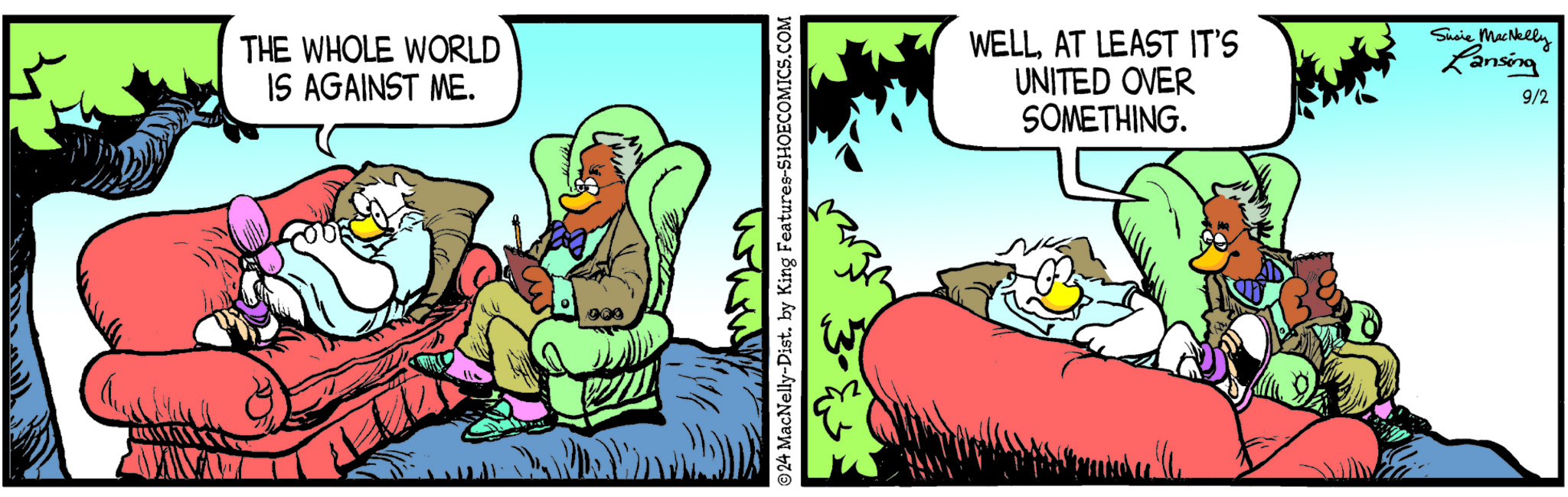 Shoe Comic Strip 2024-09-02 | Comics Kingdom