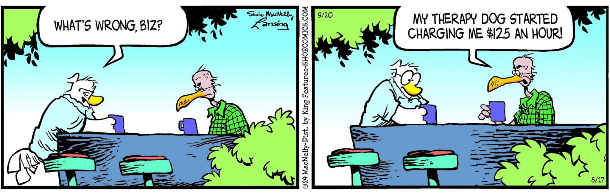Shoe Comic Strip 2024-09-20 | Comics Kingdom
