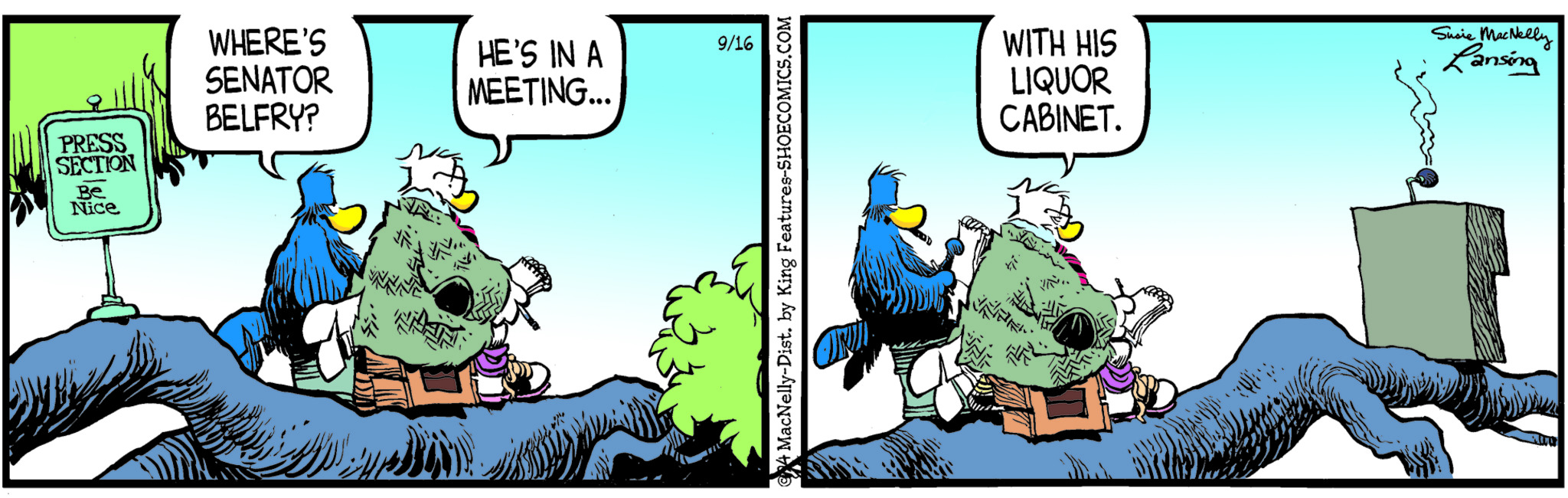Shoe Comic Strip 2024-09-16 | Comics Kingdom