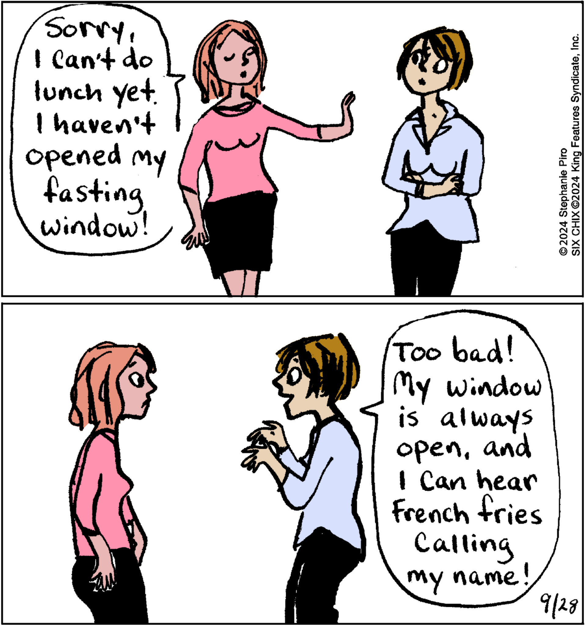 Six Chix Comic Strip 2024-09-28 | Comics Kingdom