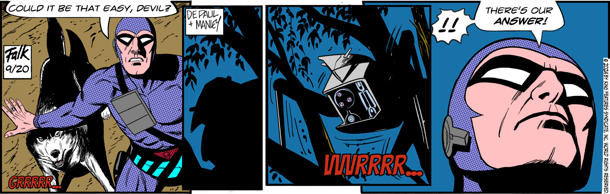 The Phantom Comic Strip 2024-09-20 | Comics Kingdom
