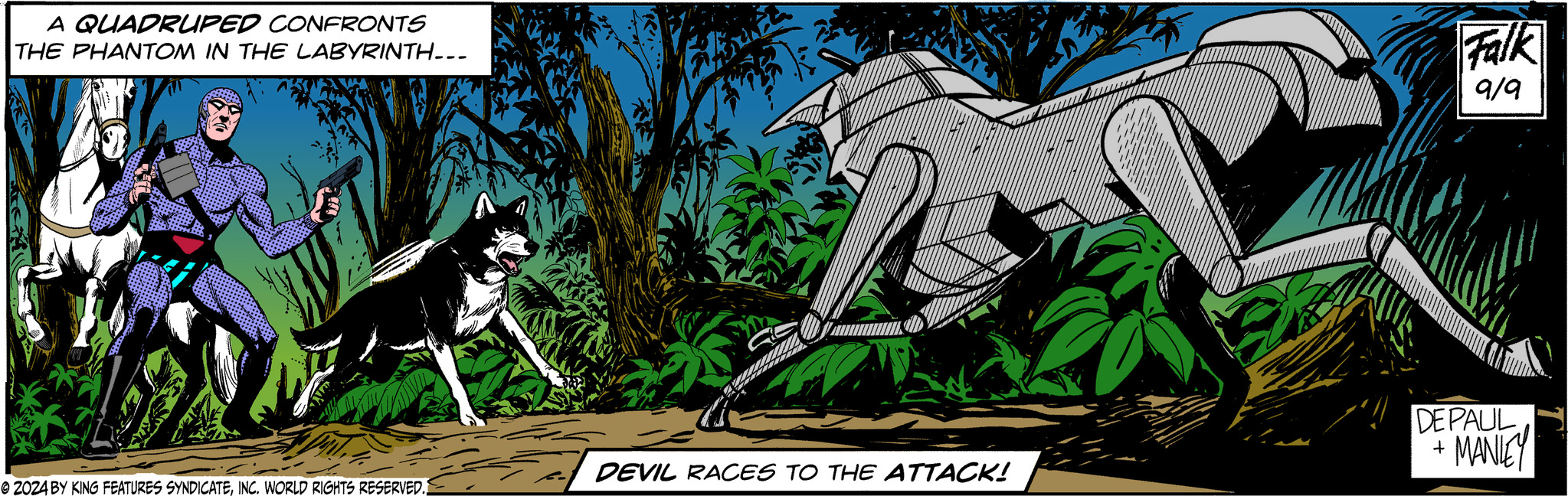 The Phantom Comic Strip 2024-09-09 | Comics Kingdom