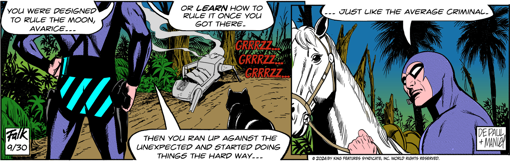 The Phantom Comic Strip 2024-09-30 | Comics Kingdom