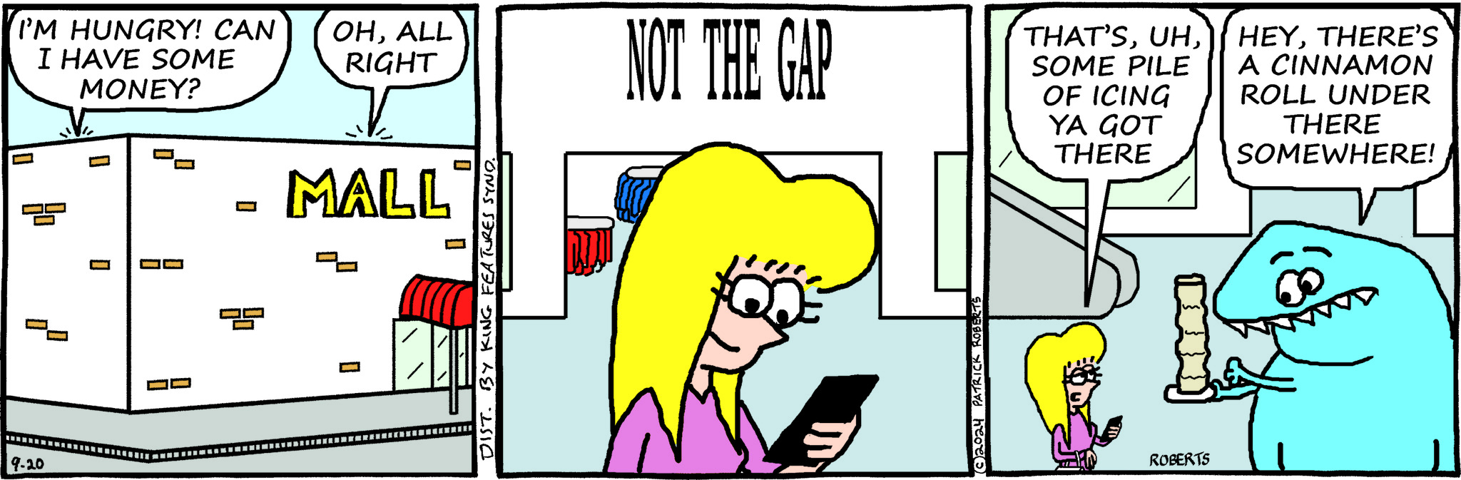 Todd The Dinosaur Comic Strip 2024-09-20 | Comics Kingdom