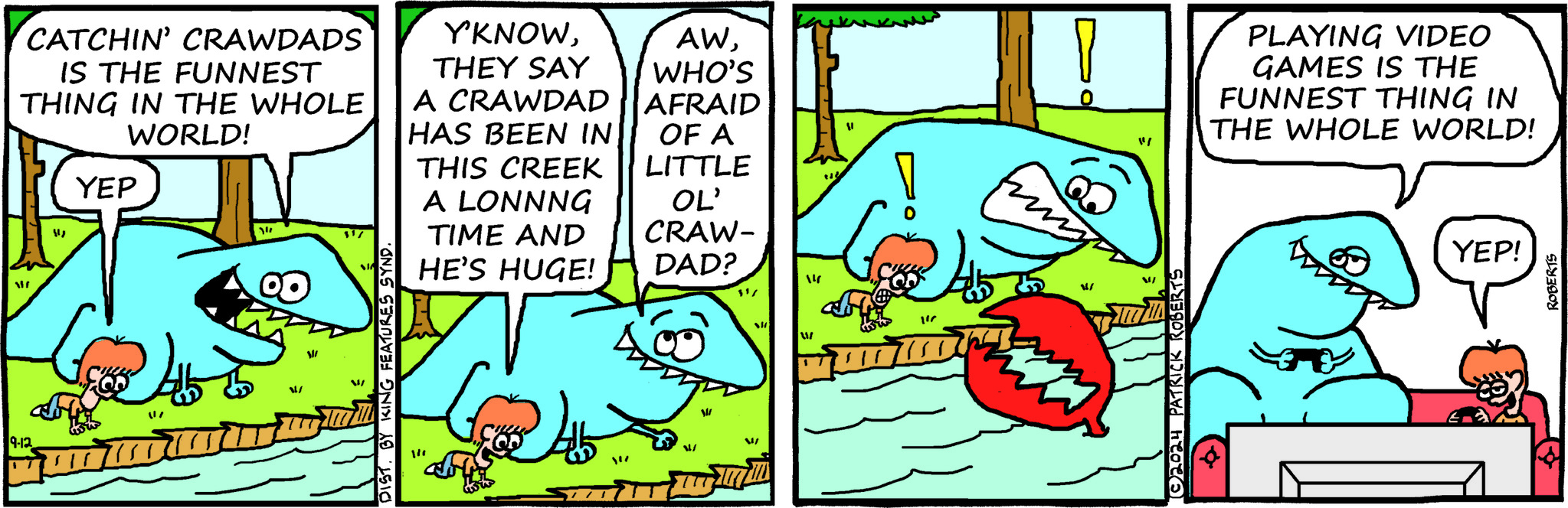 Todd The Dinosaur Comic Strip 2024-09-12 | Comics Kingdom