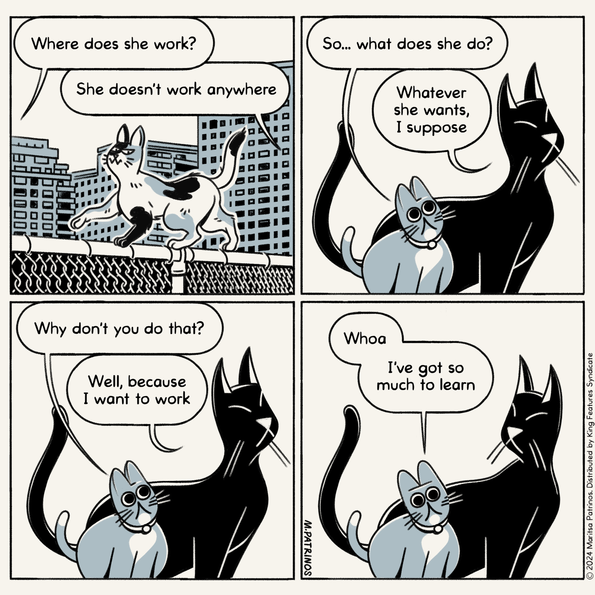 Working Cats Comic Strip 2024-09-25 | Comics Kingdom