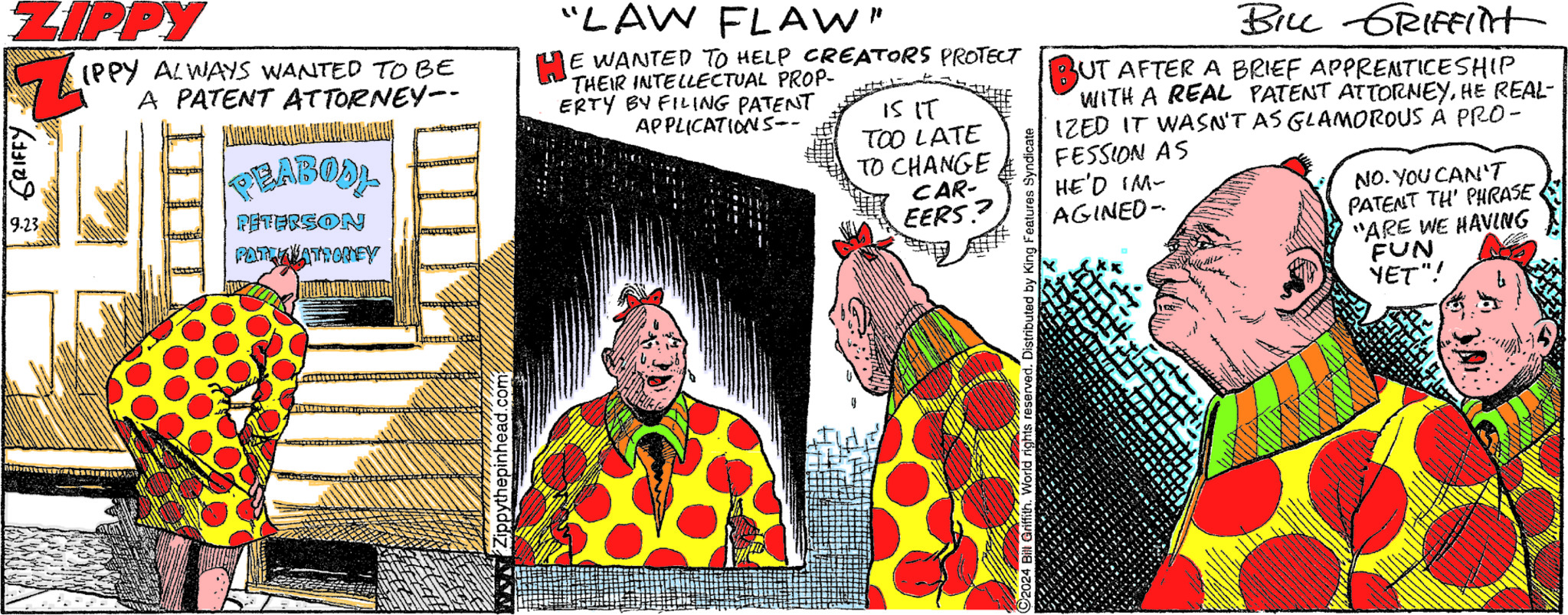 Zippy The Pinhead Comic Strip 2024-09-23 | Comics Kingdom