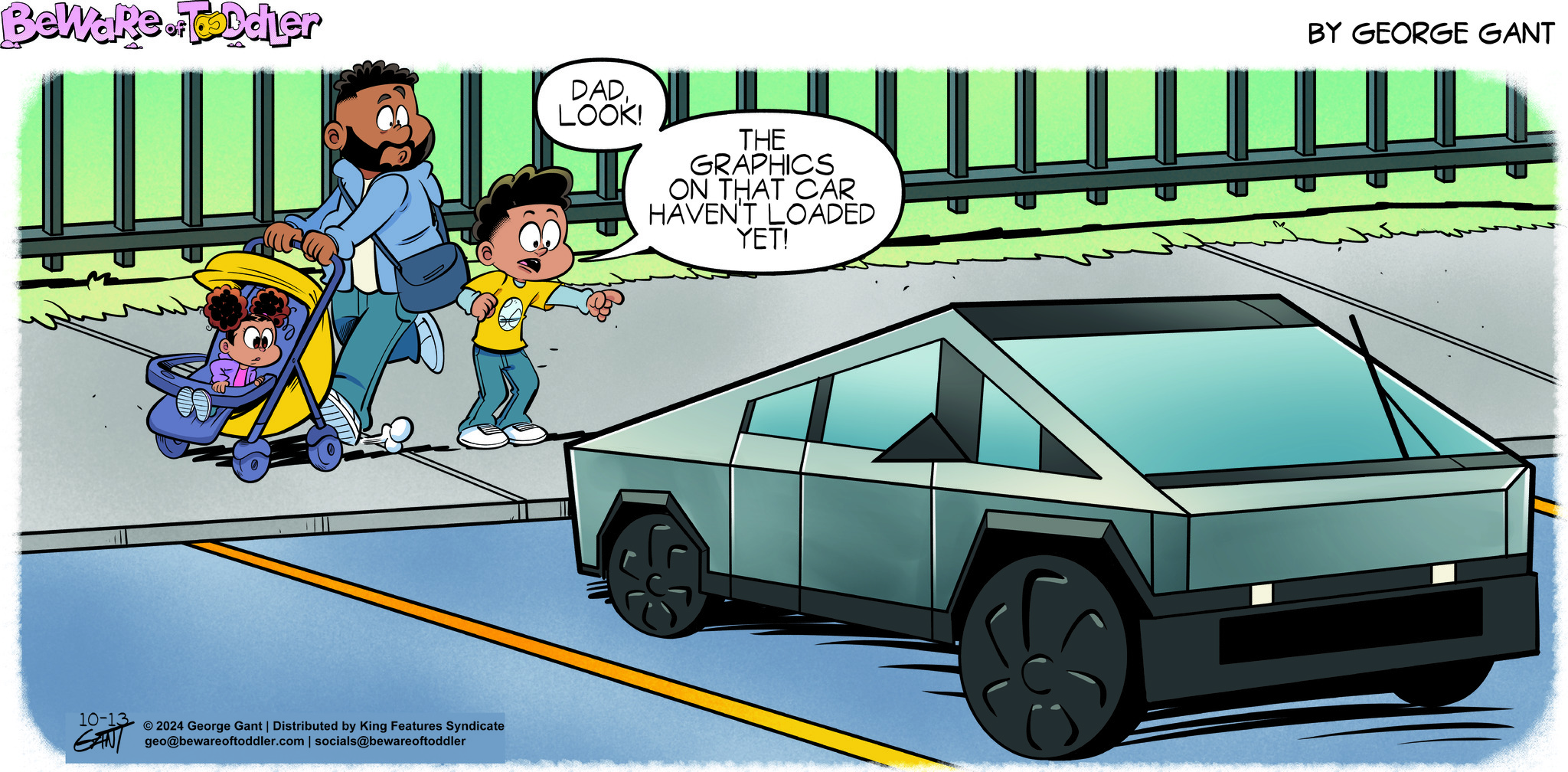 Beware of Toddler Comic Strip 2024-10-13 | Comics Kingdom