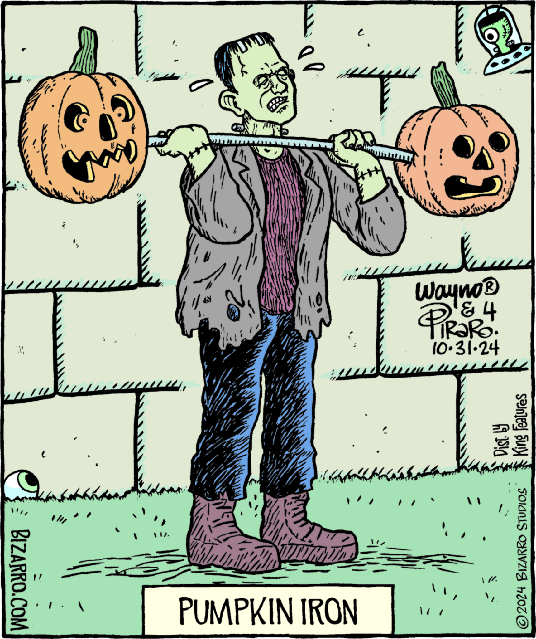 Bizarro Comic Strip 2024-10-31 | Comics Kingdom