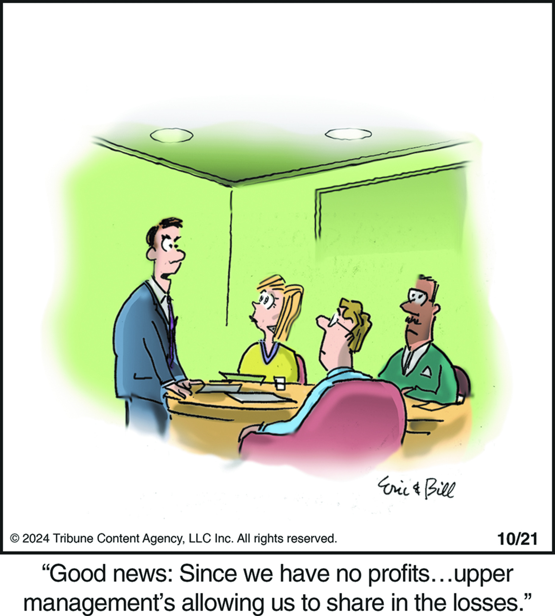 Bottom Liners Comic Strip 2024-10-21 | Comics Kingdom