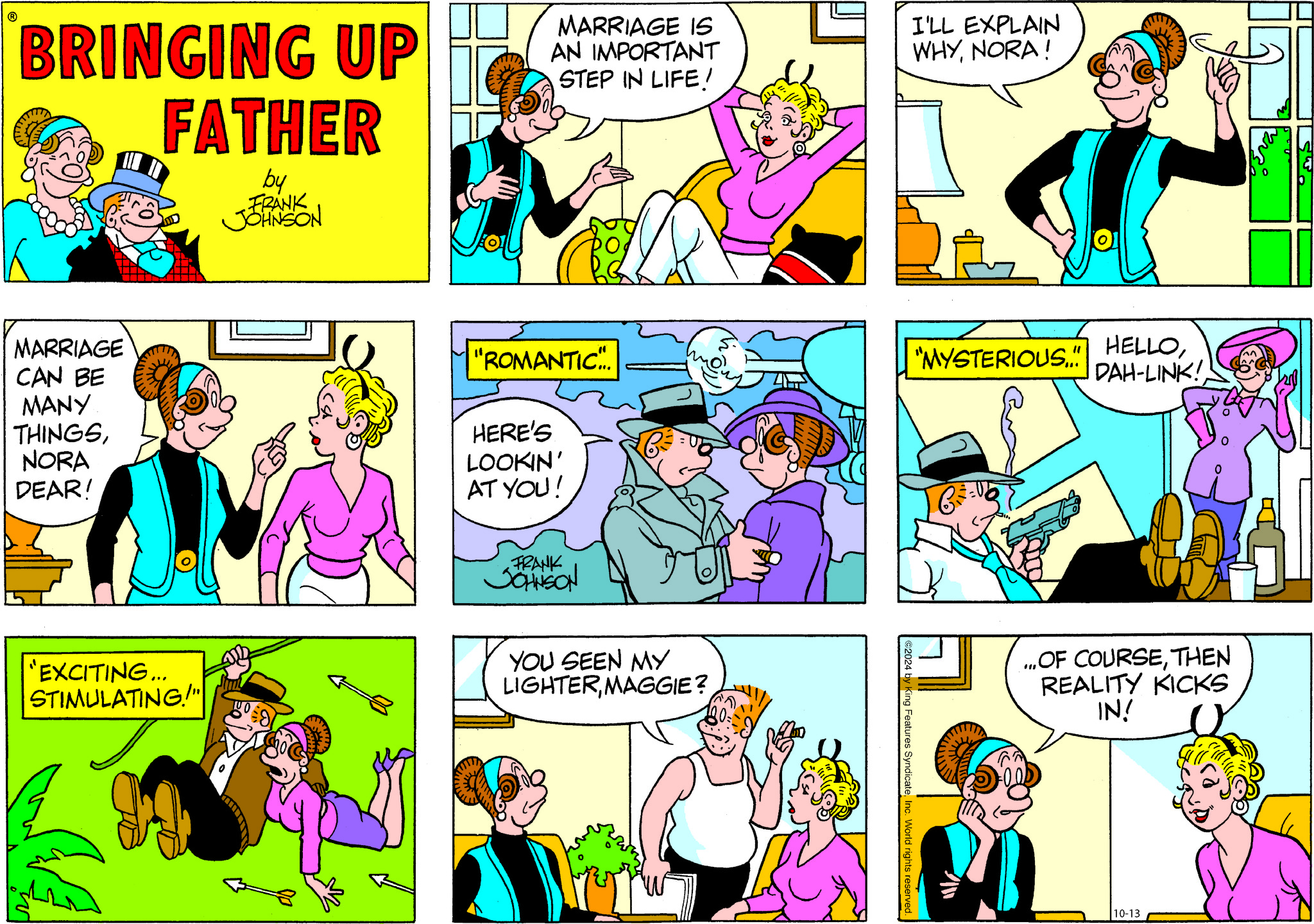 Bringing Up Father Comic Strip 2024-10-13 | Comics Kingdom
