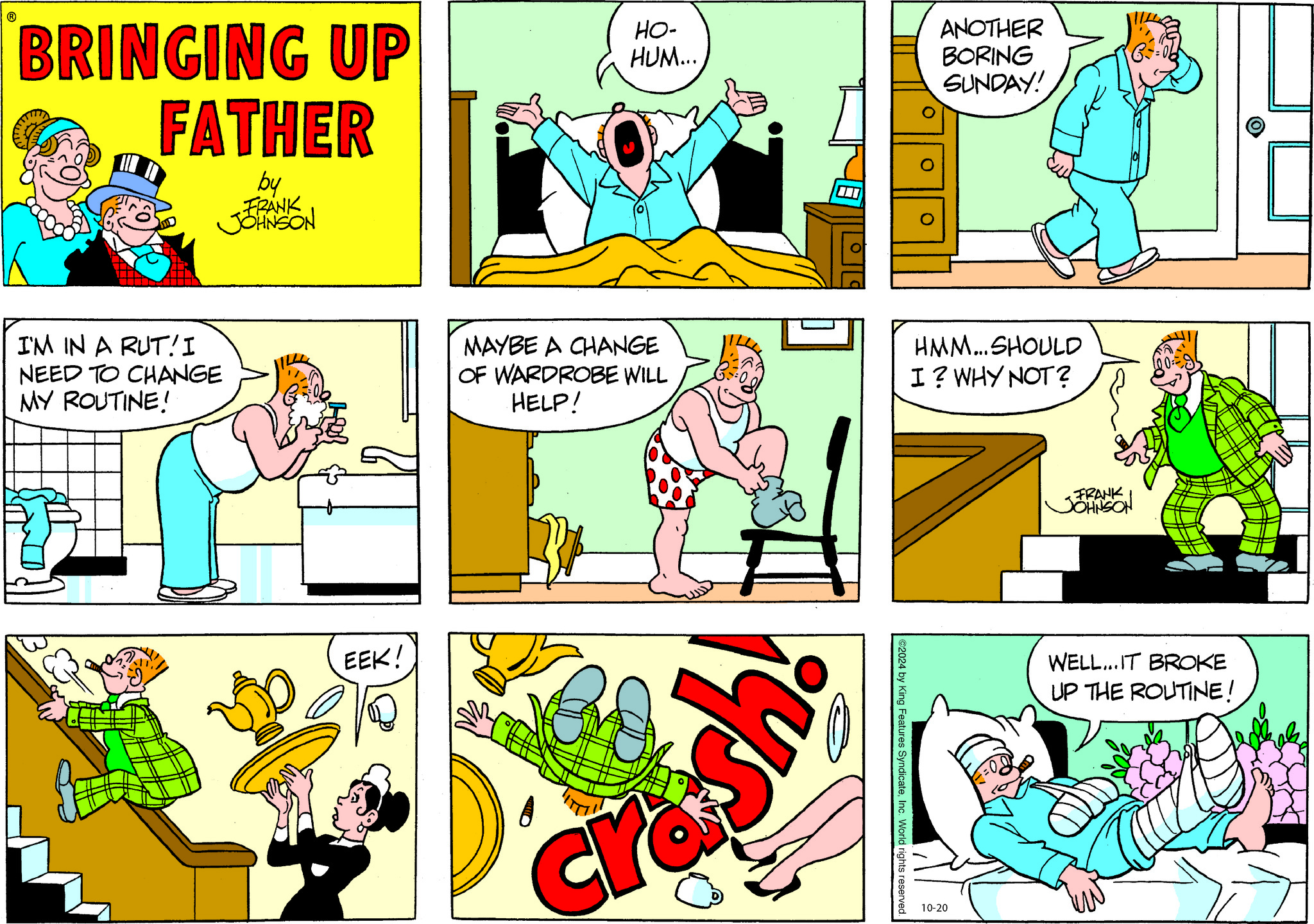 Bringing Up Father Comic Strip 2024-10-20 | Comics Kingdom