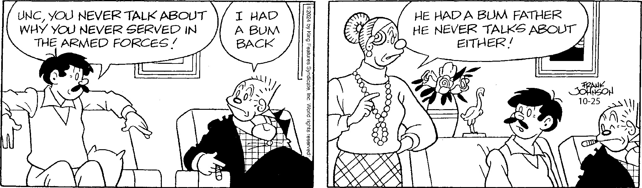 Bringing Up Father Comic Strip 2024-10-25 | Comics Kingdom