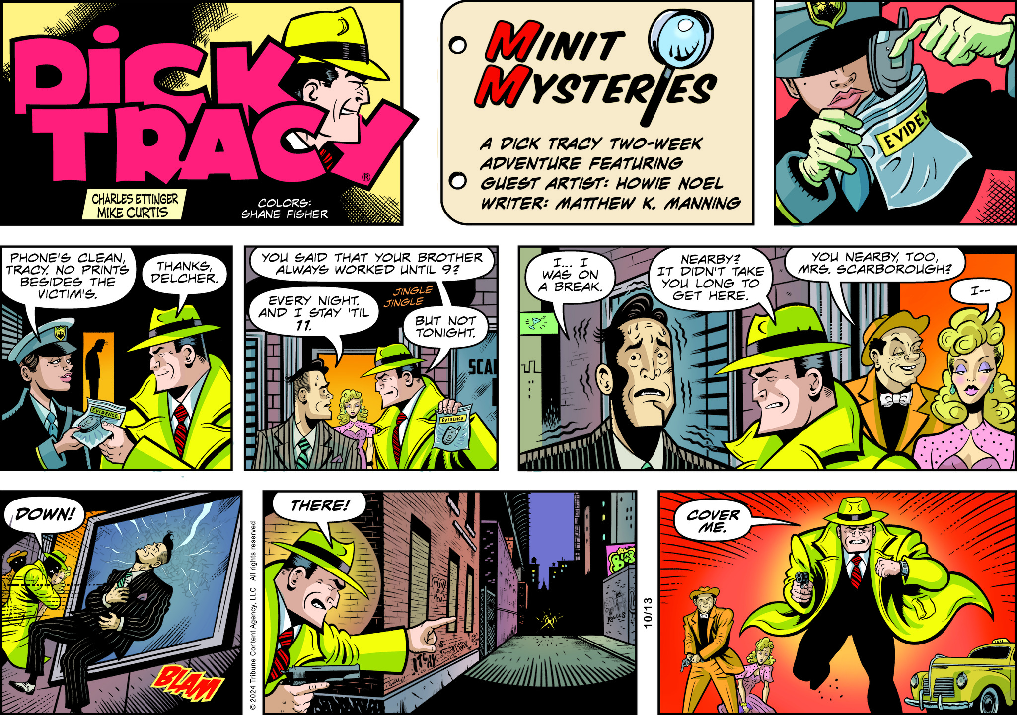 Dick Tracy Comic Strip 2024-10-13 | Comics Kingdom