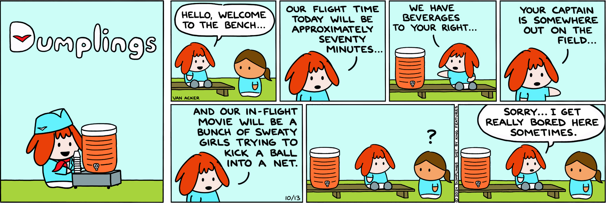 Dumplings Comic Strip 2024-10-13 | Comics Kingdom