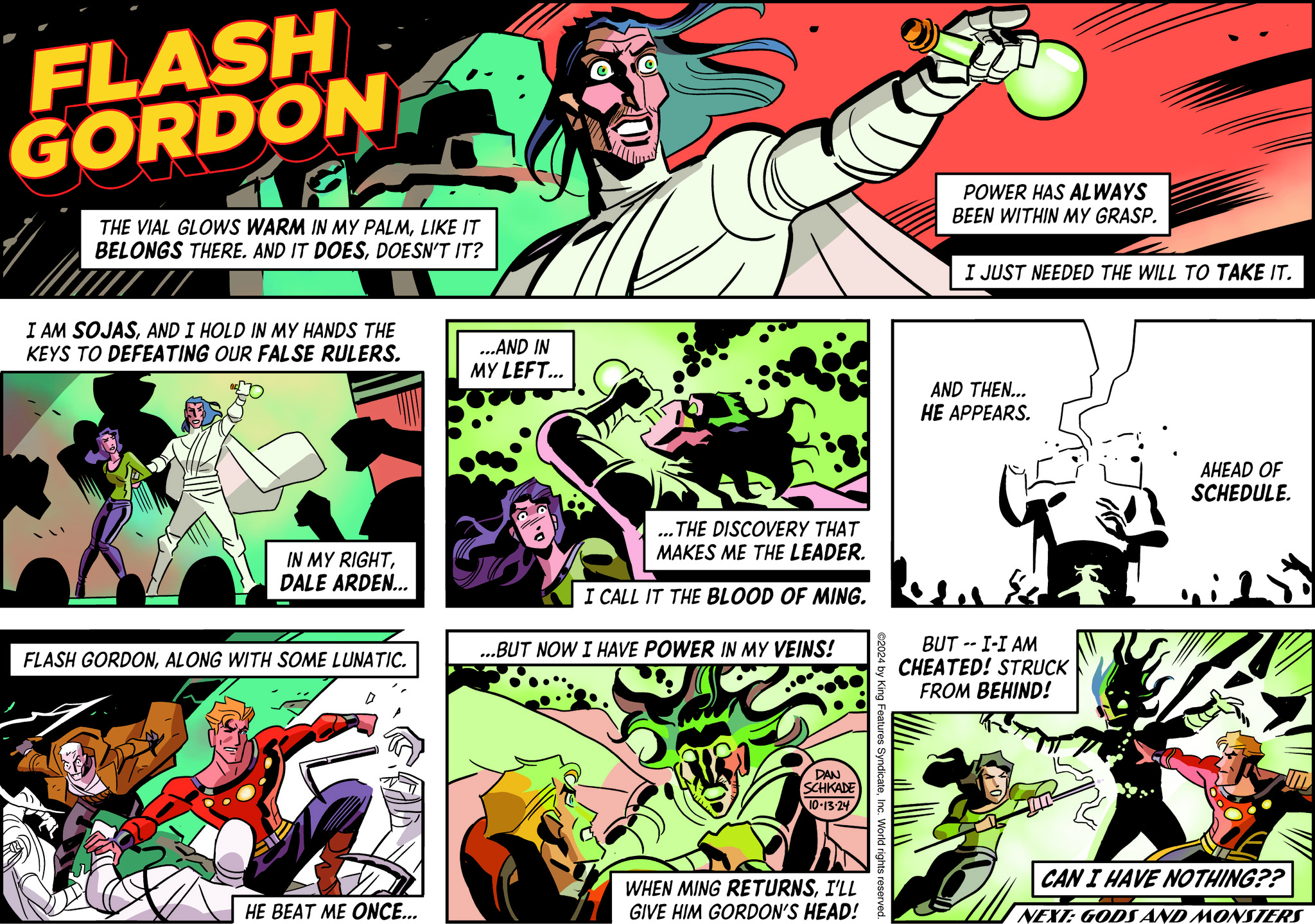 Flash Gordon Comic Strip 2024-10-13 | Comics Kingdom