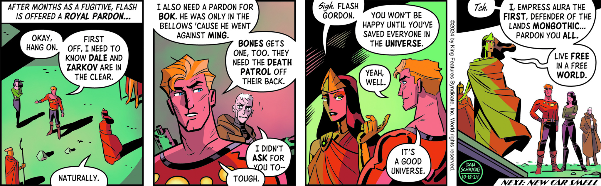 Flash Gordon Comic Strip 2024-10-18 | Comics Kingdom