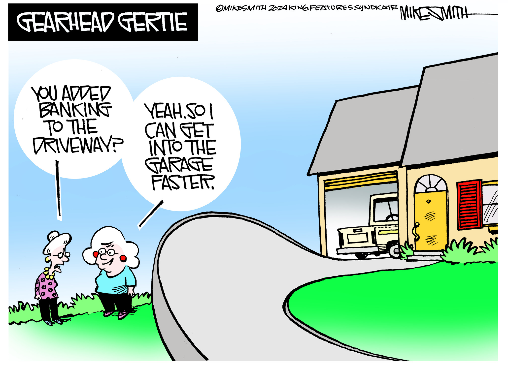 Gearhead Gertie Comic Strip 2024-10-17 | Comics Kingdom