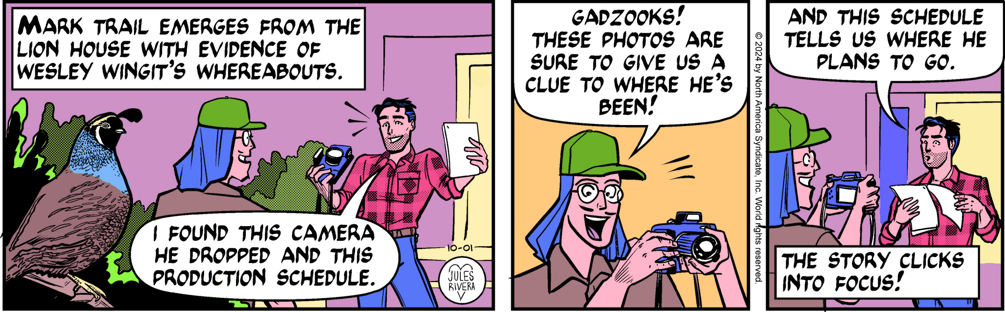 Mark Trail Comic Strip 2024-10-01 | Comics Kingdom